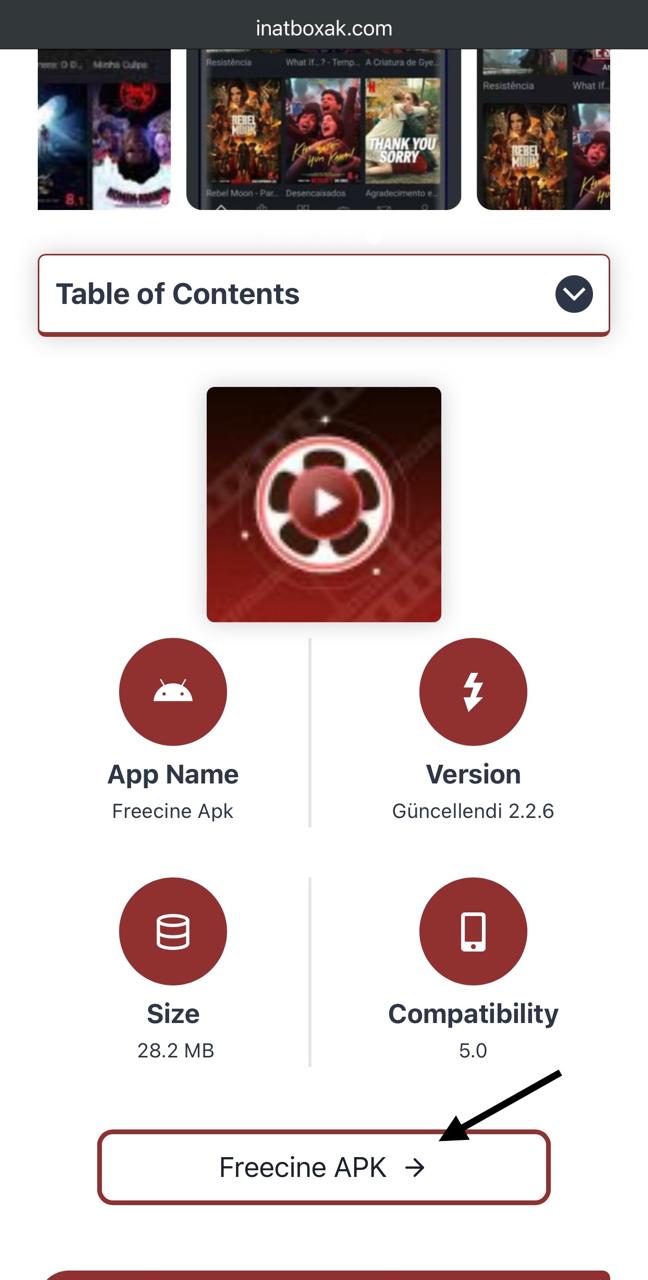 Freecine Apk Nasıl İndirilir?